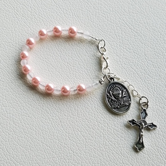 Jewelry | First Holy Communion Glass Pearl Bracelet | Poshmark